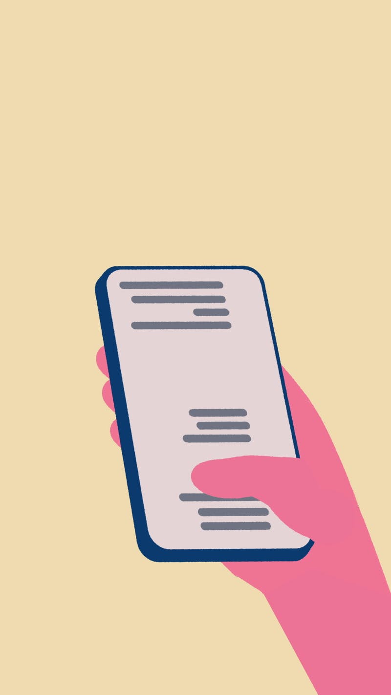 Scrolling, Cellphone, Mobile, Cartoon by Alex Grigg – Stock Footage ...