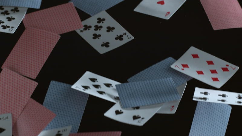 Cards, Playing Cards, Deck Of Cards, Falling by Via Films – Stock ...