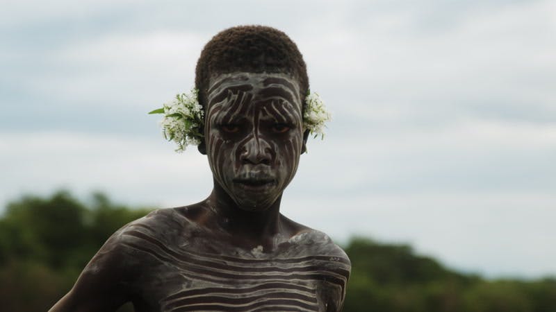 Tribe, Body Paint, Karo, Flowers by Wind Collective – Stock Footage ...