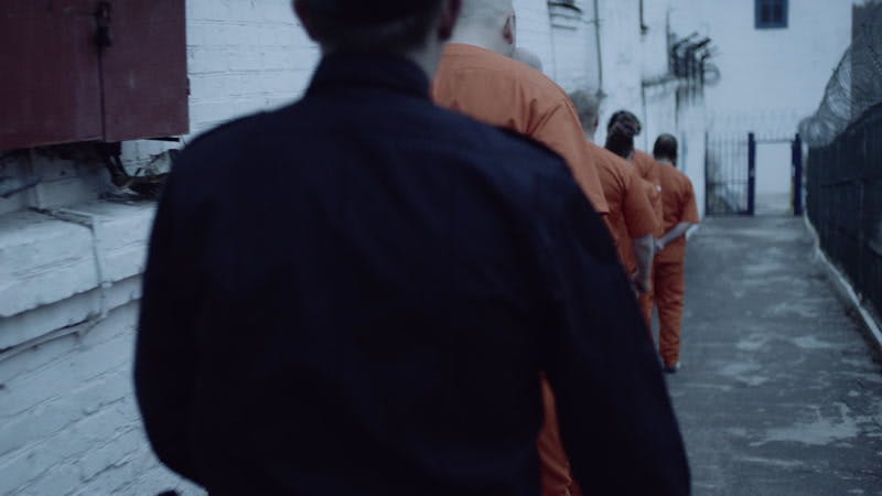 Prisoners, Warden, Prison Guard, Inmates by LACOFILMS – Stock Footage ...