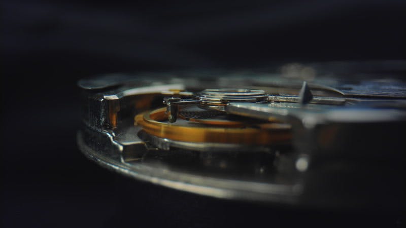 Mechanical, Inner Parts, Clockwork, Cog by David Rudoy – Stock Footage ...