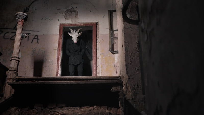 Interrogation, Goat, Costume, Horror by Piotrek Naumowicz – Stock ...