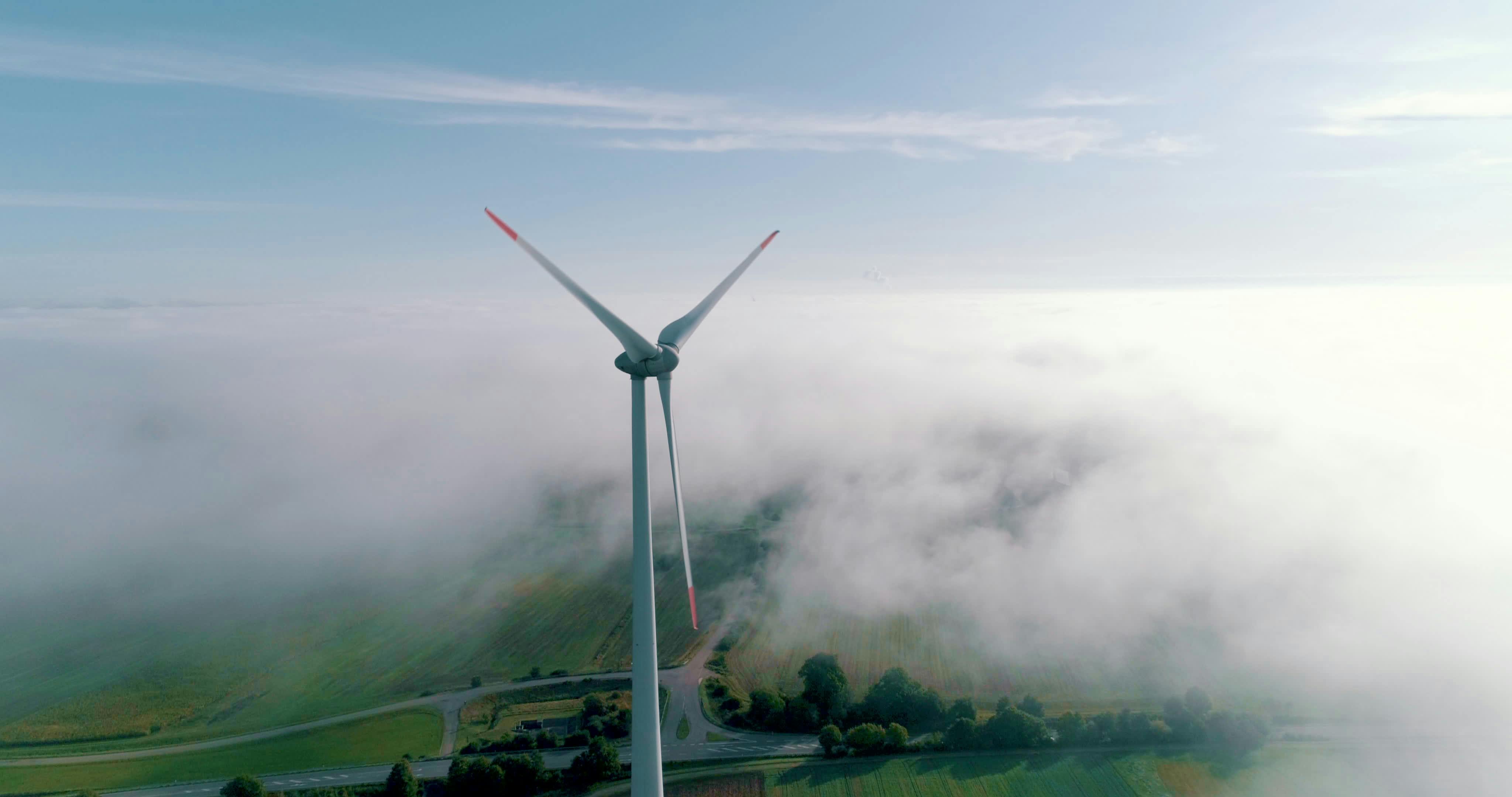 Discover wind-turbines-aerial, a story-driven footage | Artlist