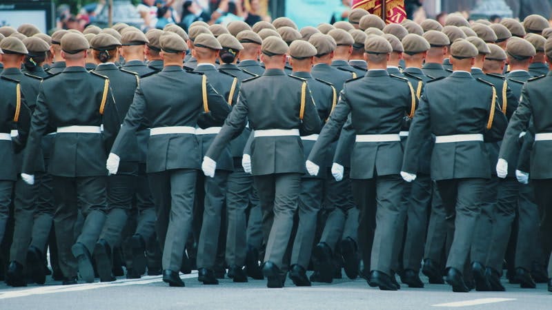 Military Parade, Military, Uniform, War by Oleh Ibrahimov – Stock ...
