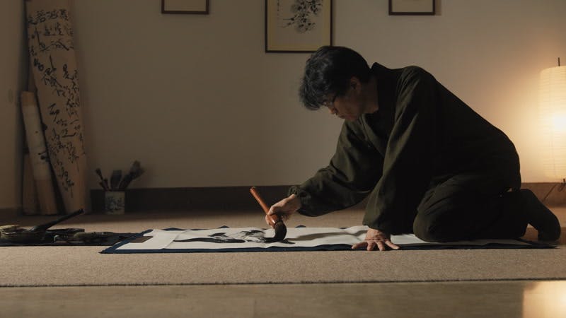 Traditional, Man, Calligraphy, Paper by Ami Bornstein – Stock Footage ...