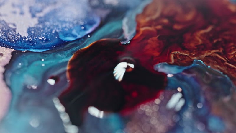 Flowing, Mixture, Liquid, Ink by Escape Routine – Stock Footage | Artlist