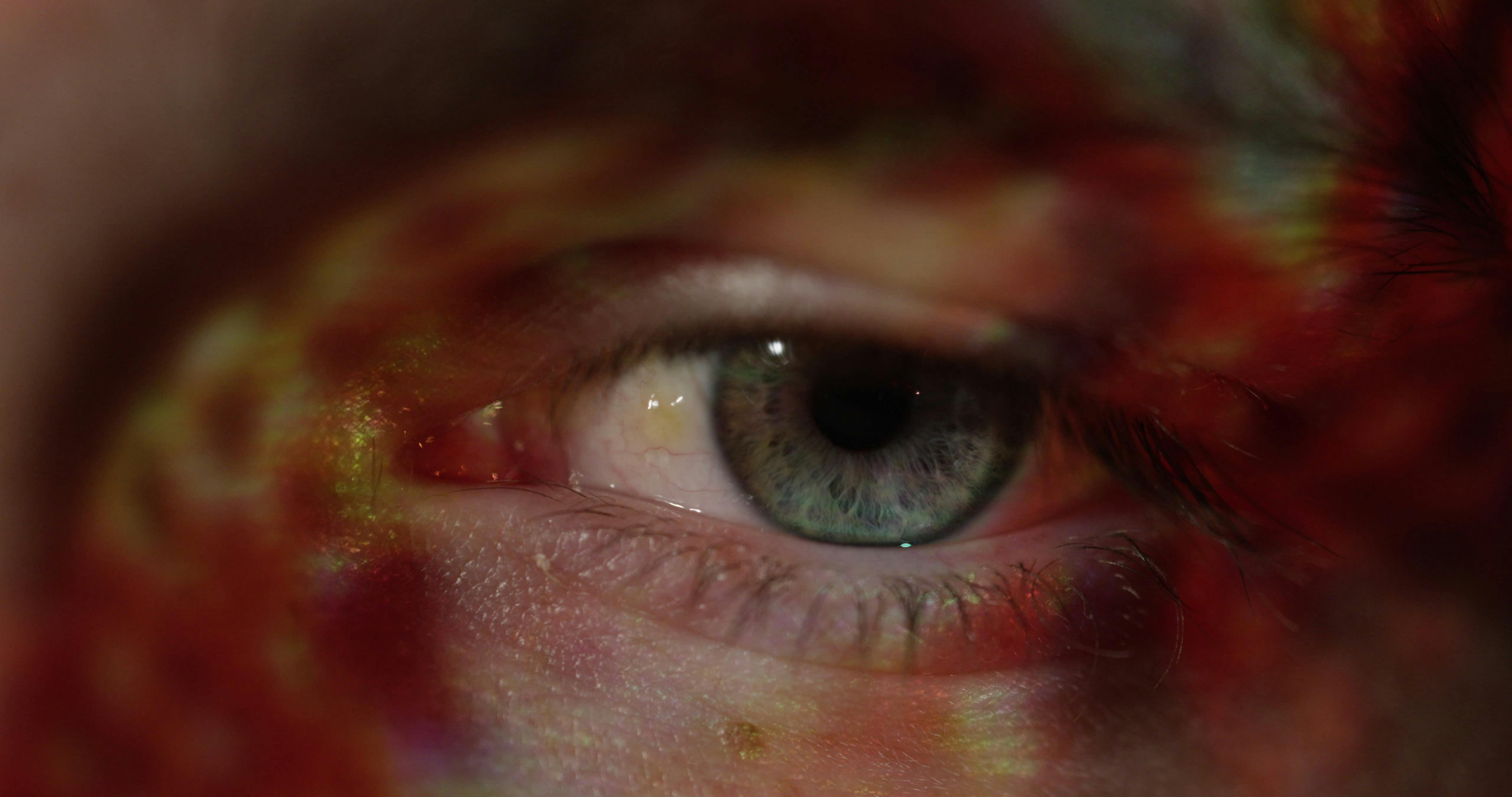 Discover eye-macro-with-projected-light-and-data, a story-driven ...