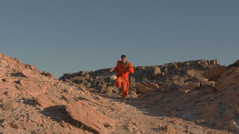 Astronaut Helmet, Astronaut Suit, Orange Overalls, Desert by Tanner ...