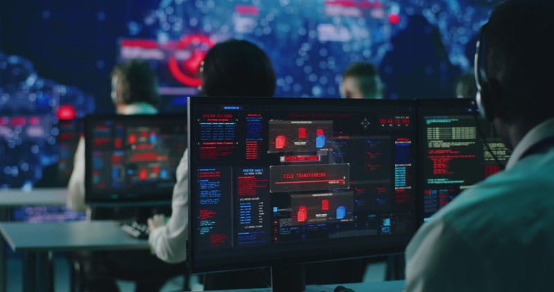 Control Center, Team, Director, Network by Frame Stock Footage – Stock ...