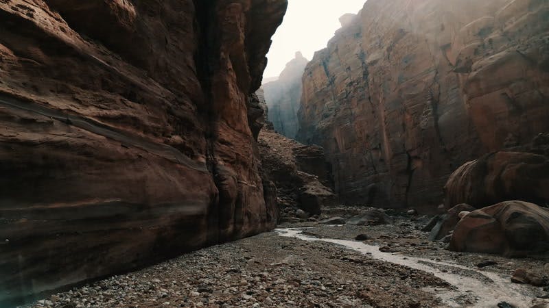 Canyon, Ravine, Jordan, Rock Formation by jmg-visuals – Stock Footage ...