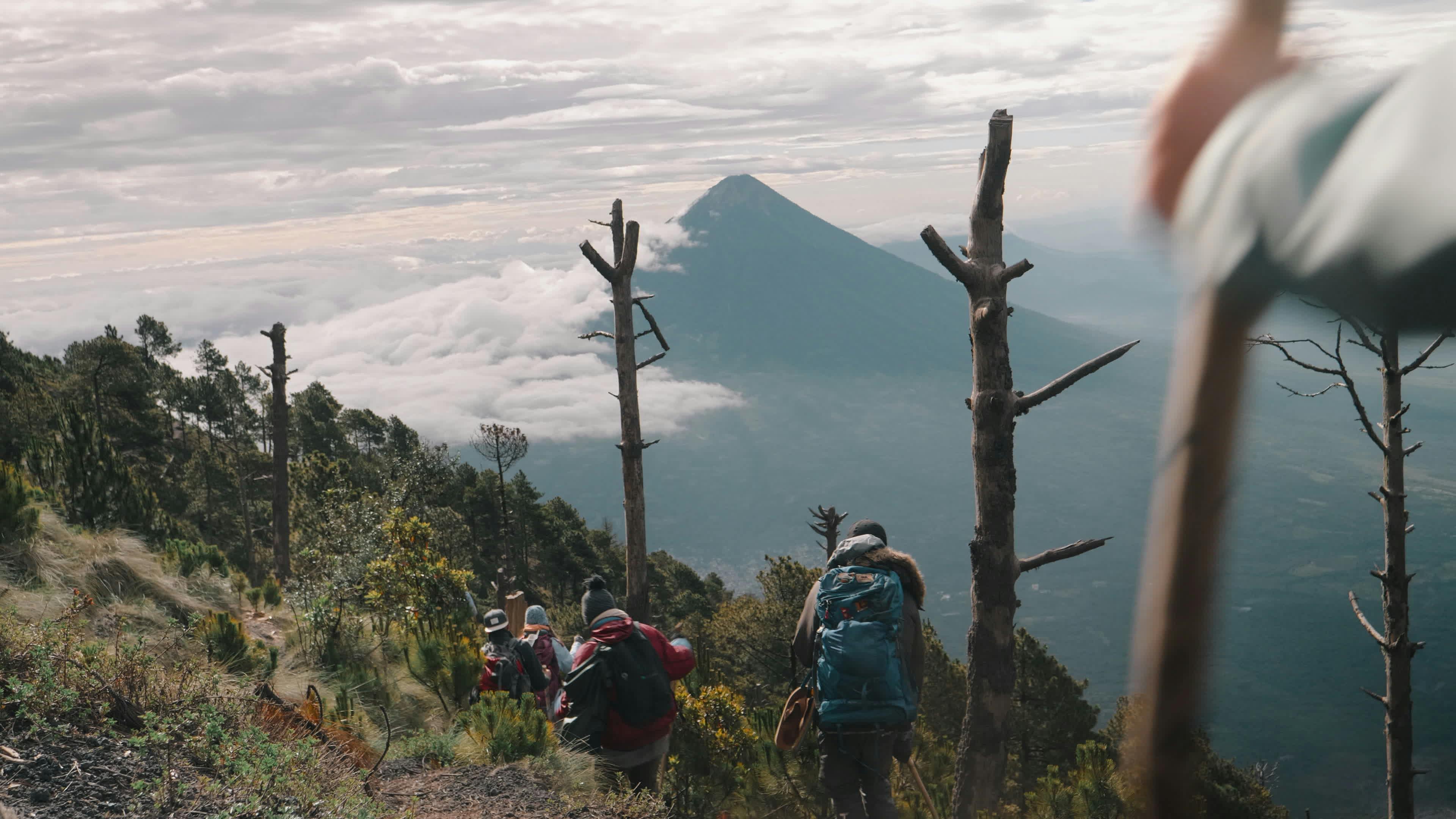 Discover walking-up-a-volcano, a story-driven footage | Artlist