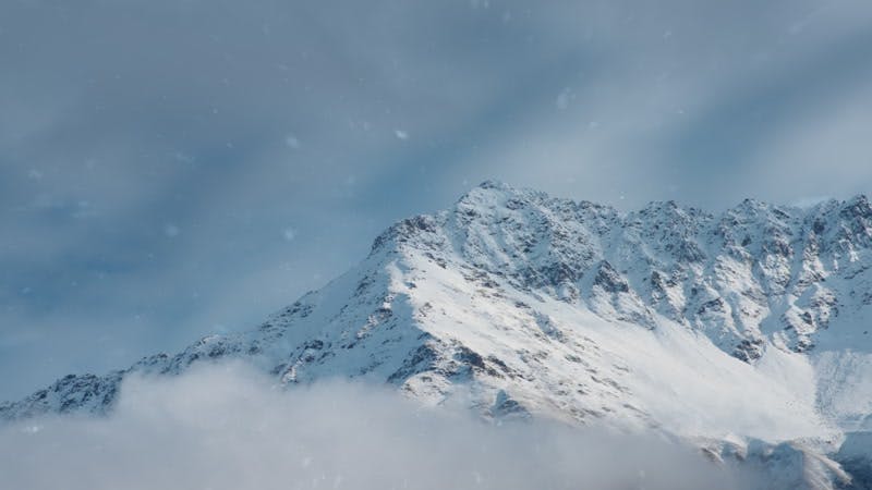 Fog, Snow, Mountain, Snow Flacks by Ami Bornstein – Stock Footage | Artlist