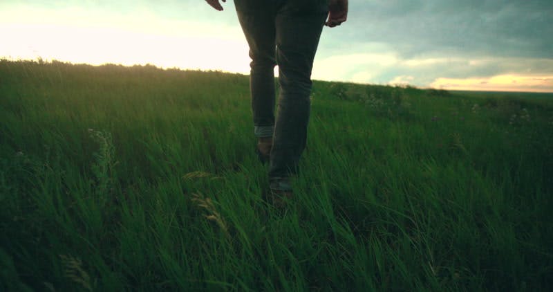 Slow Motion, Walking, Hiking, Man by Dan Ludeman – Stock Footage | Artlist