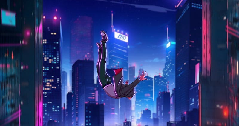 Falling, Buildings, Man, City by David Octane – Stock Footage | Artlist