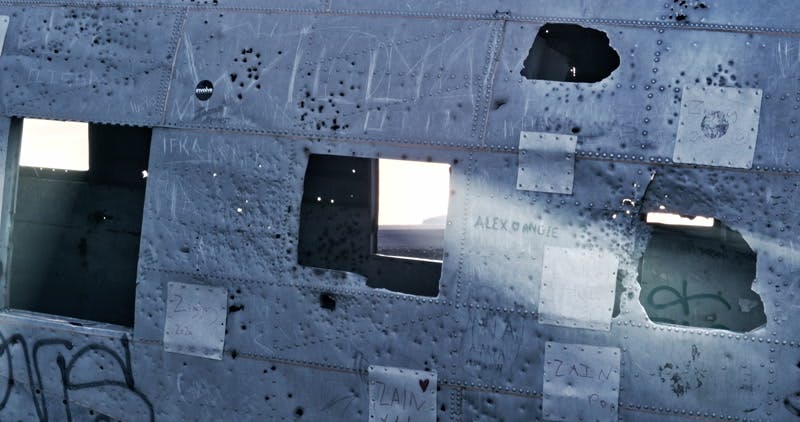 Graffiti, Accident, Iceland, Disaster by Morten Lovechild – Stock ...