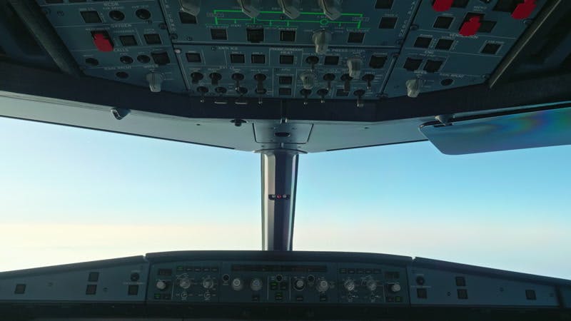 Air Transport, Cockpit, Aircraft, Windscreen by Chris Giatrakos – Stock ...