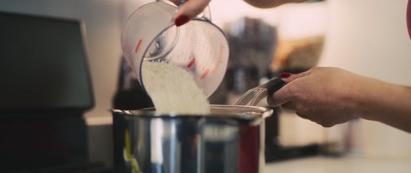 Woman, Pouring, Rice, Steaming by Justinography – Stock Footage | Artlist