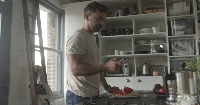 Slicing, Cutting, Tomato, Phone by Erwin de Boer – Stock Footage | Artlist