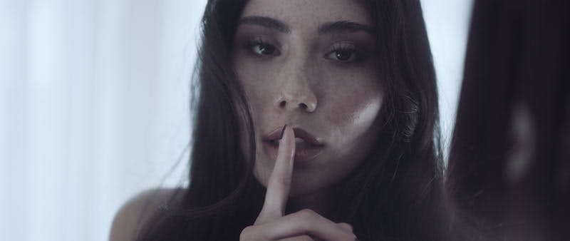 Woman, Shush, Model, Quiet by Thomas Gellert – Stock Footage | Artlist