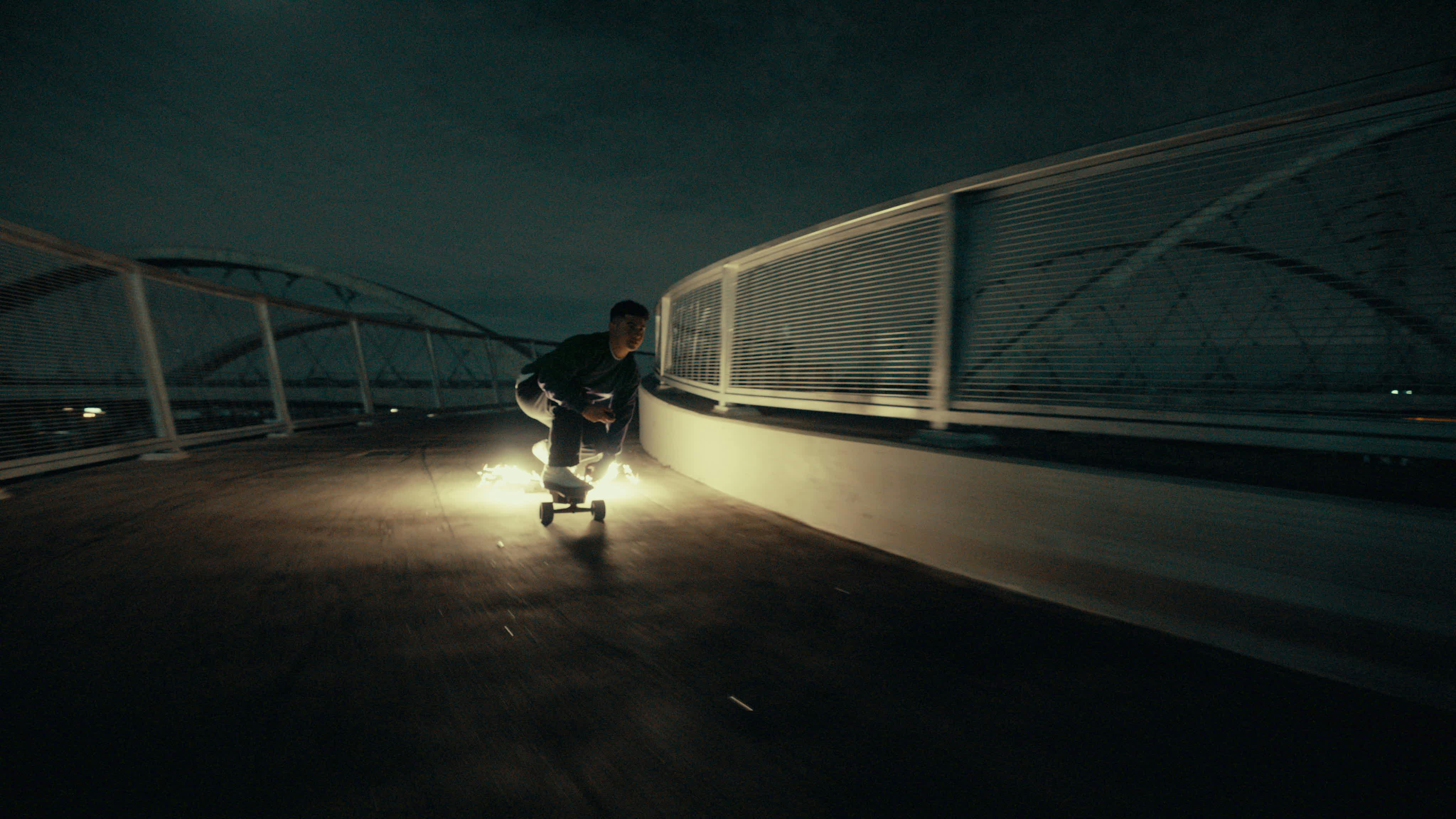 Discover fire-skaters, a story-driven footage | Artlist