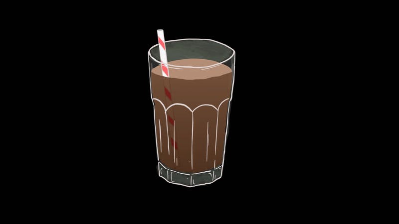 Drink, 2d, Chocolate Milk, Animated by Camilo Leal – Stock Footage ...