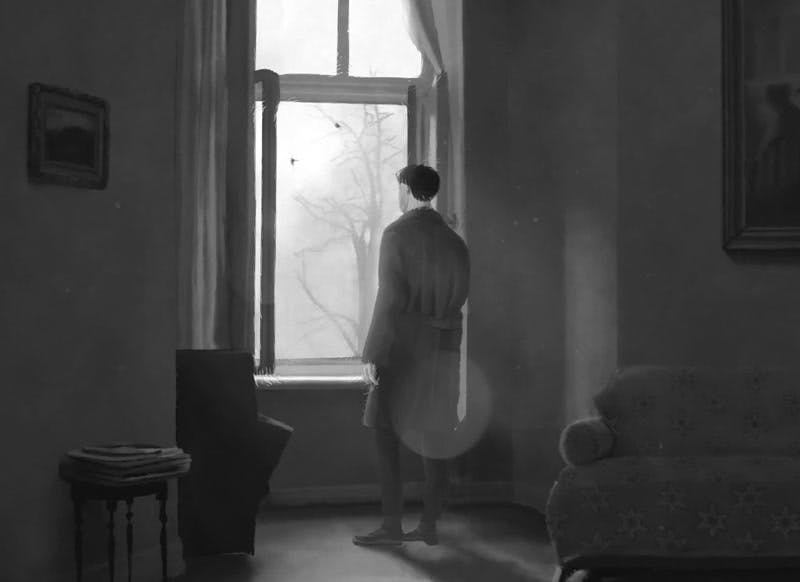 Window, Black And White, Animation, Room by Omri Ohana – Stock Footage ...