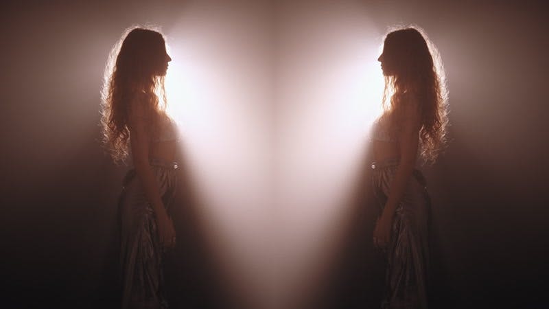 Woman, Mirror, Reflection, Artist by Max Freyss – Stock Footage | Artlist