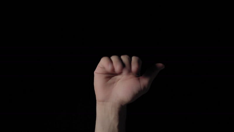 Fingers, Black Background, Signals, Gesture by Naama Dashevski – Stock ...