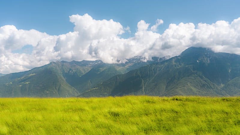 Summer, Mountains, Relaxing, Sky by Ivan Kmeel – Stock Footage | Artlist
