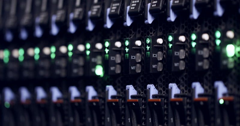 Engines, Dark, Flashing, Computers by The Stock Studio – Stock Footage ...