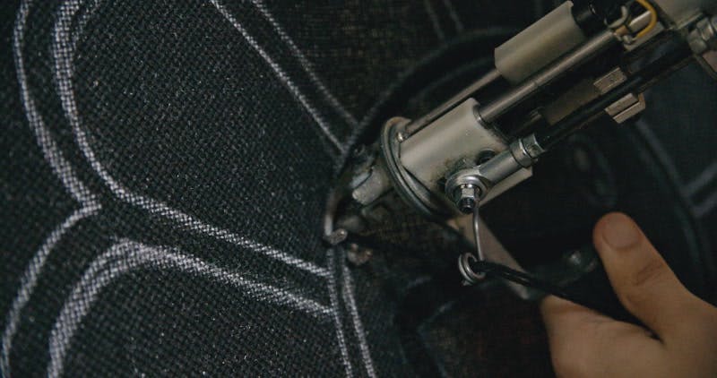 Hand, Tufting Gun, Knitting, Fabric by Vonas – Stock Footage | Artlist