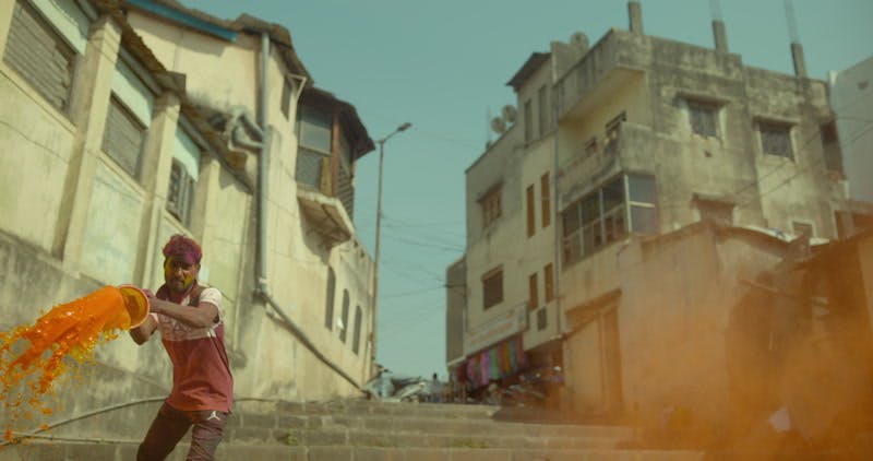 Colorful, Powder, India, Holi Festival by 25th FRAME – Stock Footage ...