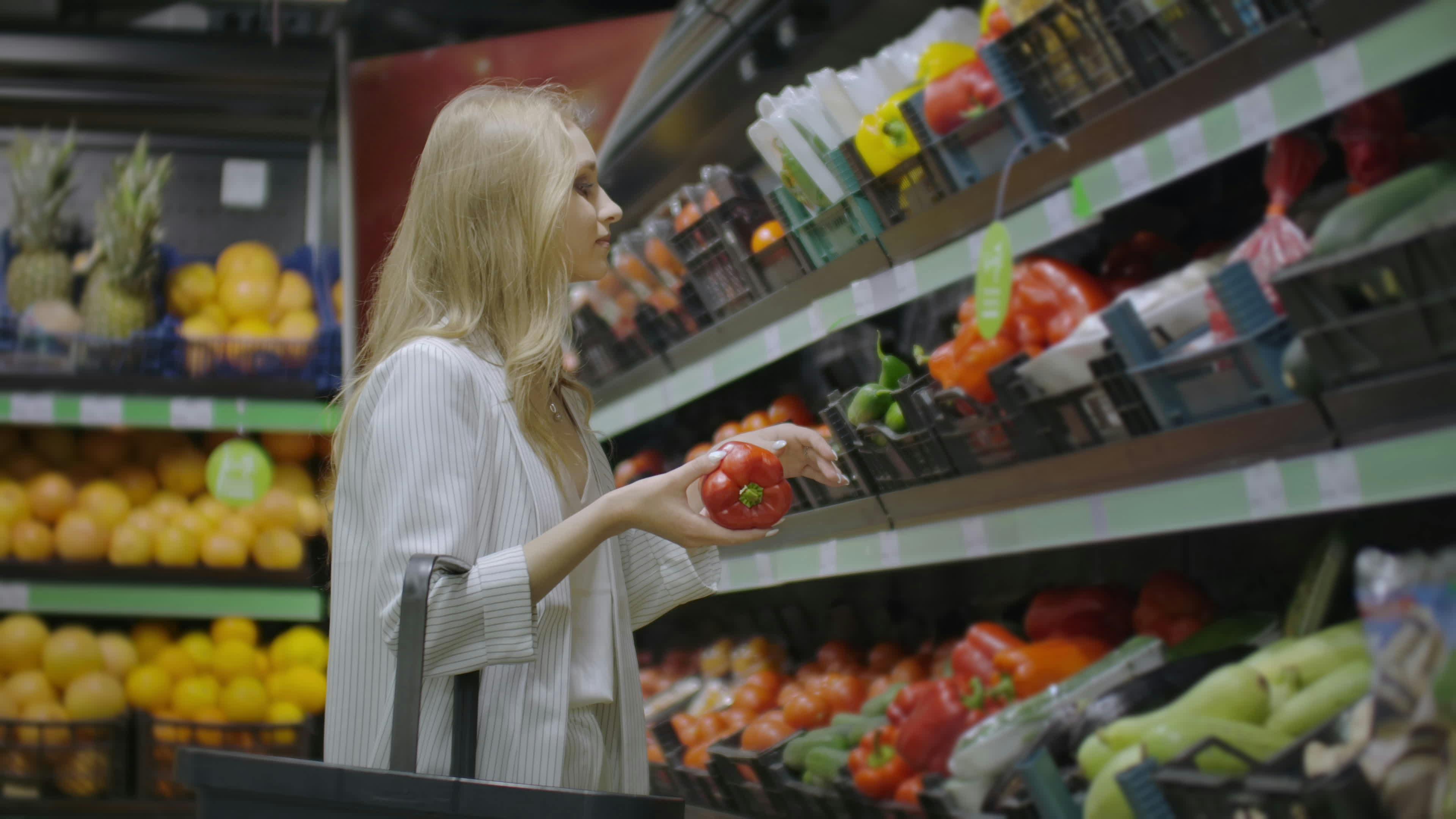 Discover woman-grocery-shopping, a story-driven footage | Artlist