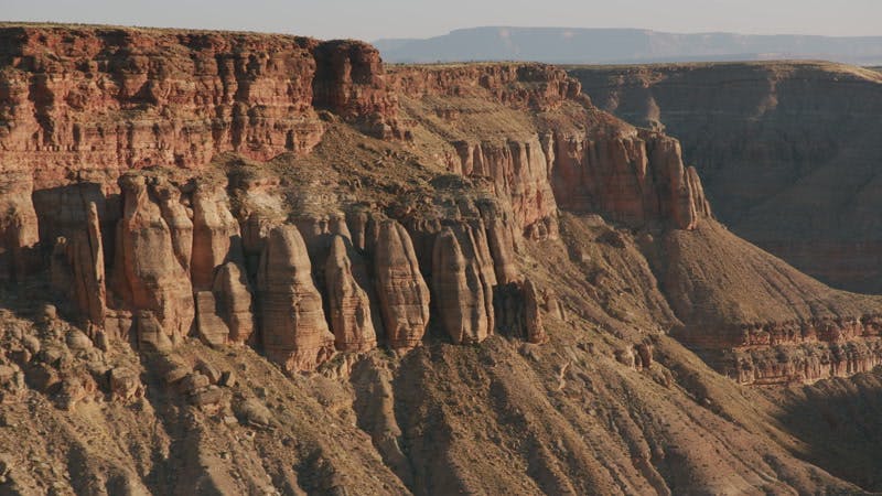 Ravine, Landscape, Rock Formation, Aerial by Via Films – Stock Footage ...