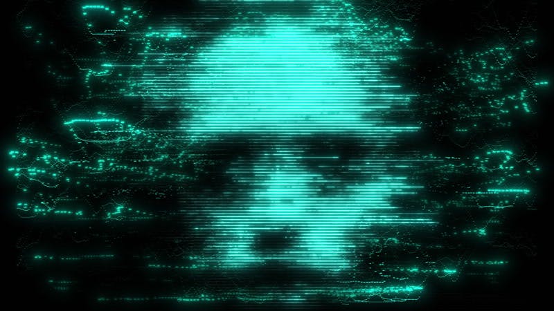 Cyber, Distorted, Techno Evil, Digital Demon by ORIGAMO – Stock Footage ...