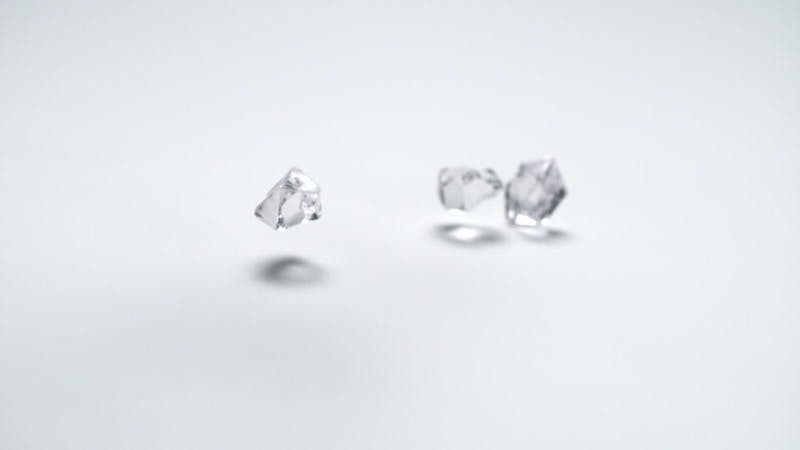 Falling, Diamonds, Phantom, White Background by Soraphotography – Stock ...