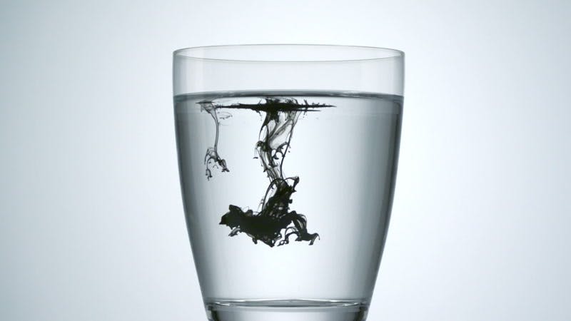 Liquid, Water, Glass, Spreading by Soraphotography – Stock Footage ...