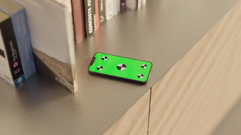 Shelf, Bookshelf, Green Screen, Phone by Finn Moeller – Stock Footage ...