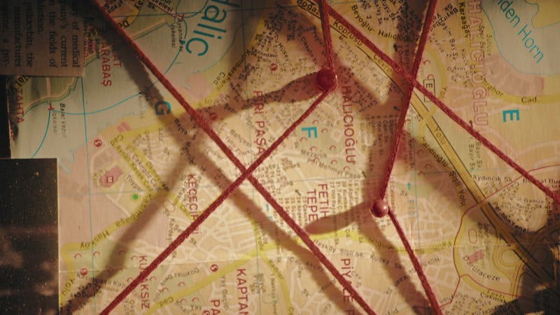 Newspaper Clippings, Evidence, Docu Crime, Red Thread by Omri Ohana ...