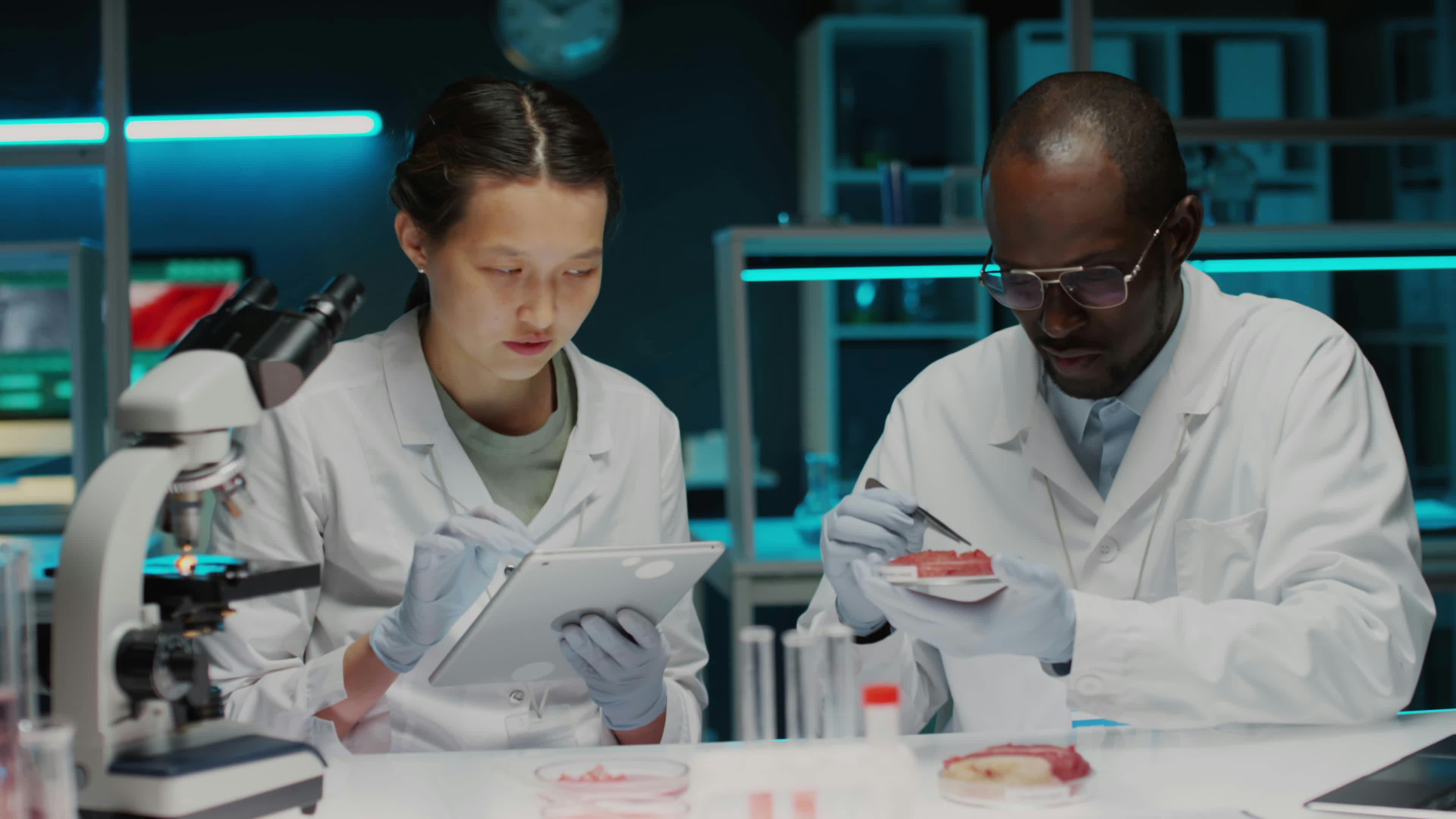 Discover lab-grown-food, a story-driven footage | Artlist