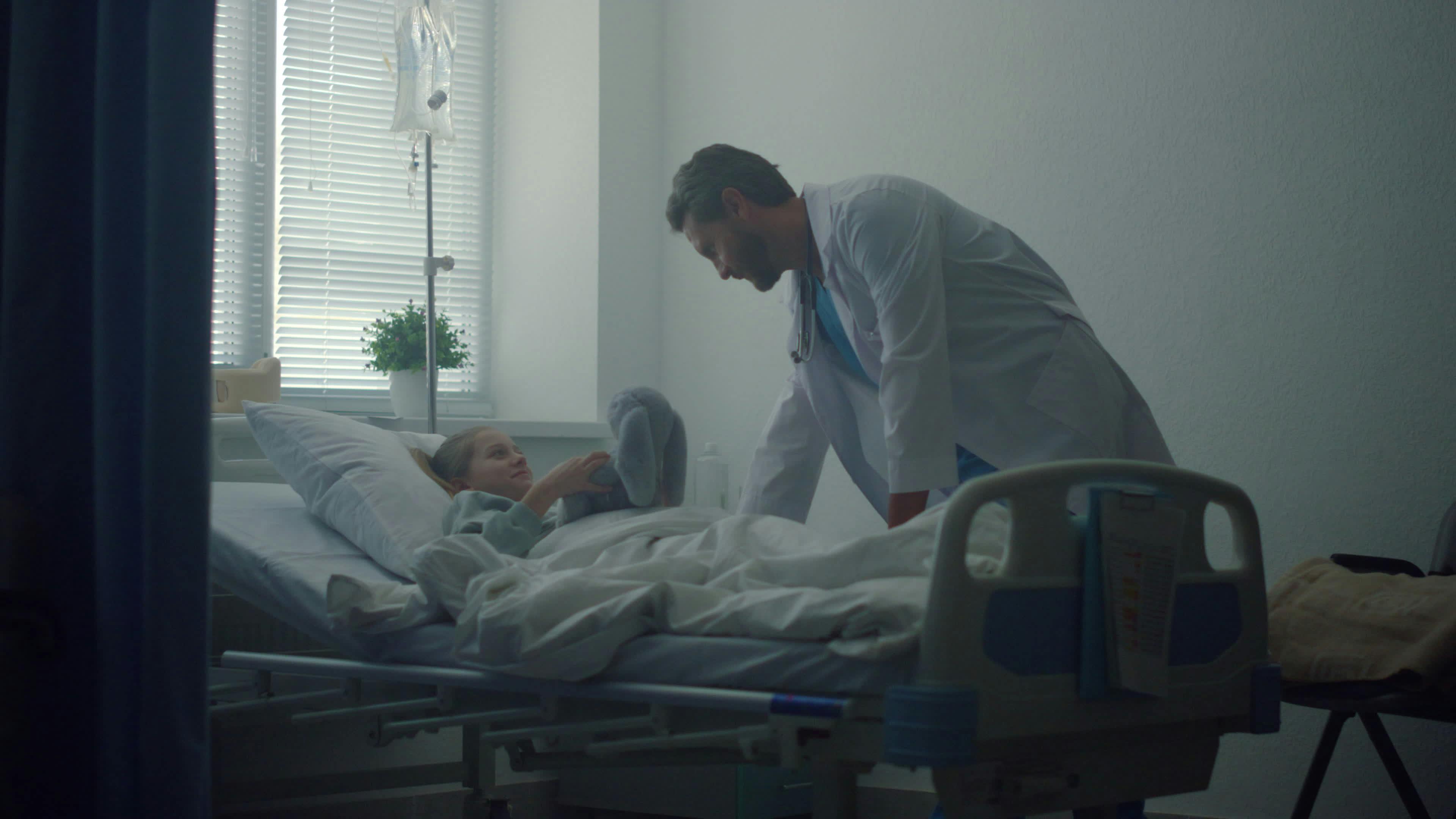 Discover doctor-examining-a-girl-in-the-hospital, a story-driven ...