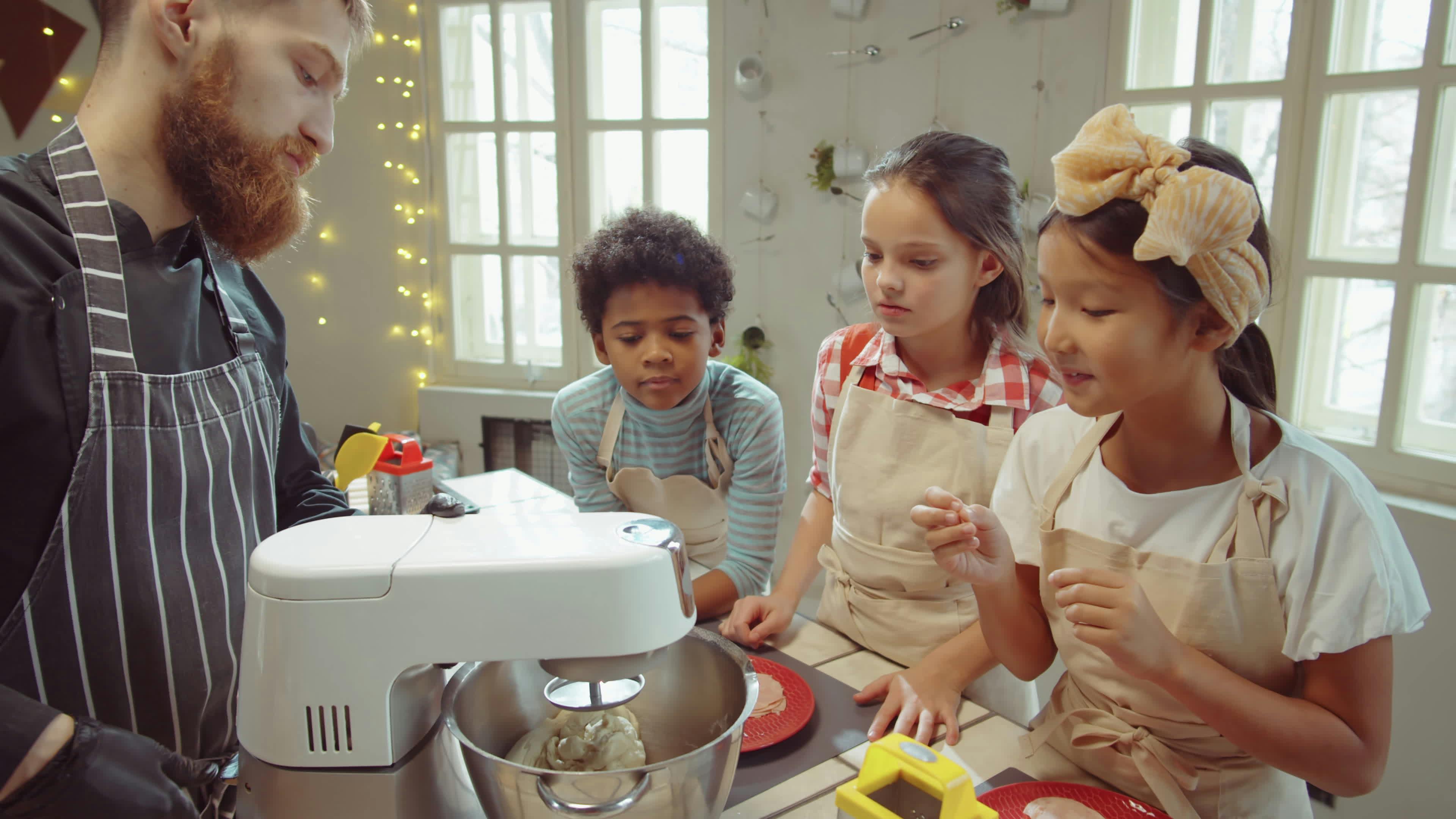 Discover kids-cooking-lesson, a story-driven footage | Artlist