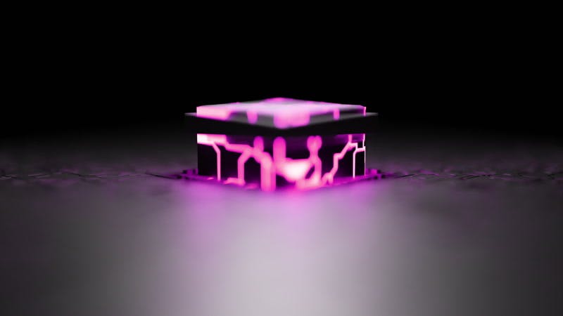Chip, Cgi, Glowing, Cube by Finn Moeller – Stock Footage | Artlist
