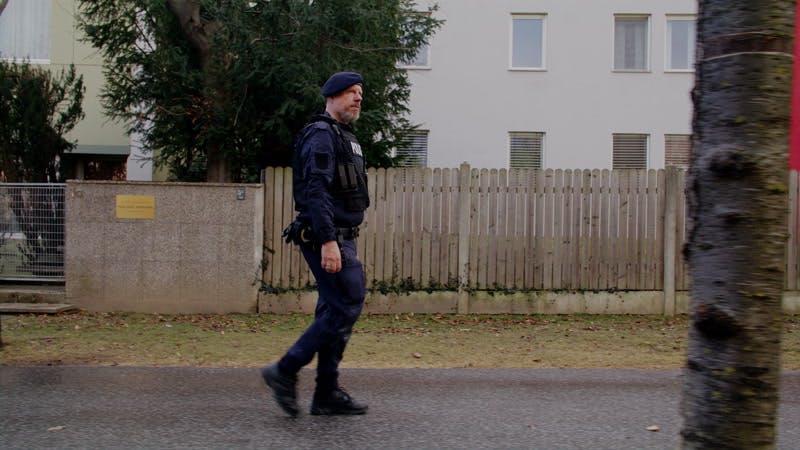 Street, Policeman, Walking, Patrolling by Luca Amhofer – Stock Footage ...