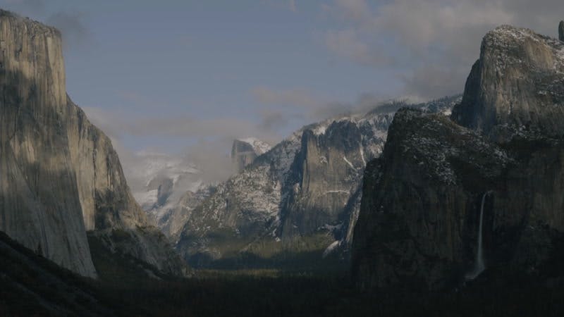 Yosemite, Park, Mountains, Waterfall by Pierre Saba-Aris – Stock ...