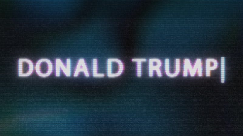 Screen, Donald Trump, Animation, Typing by Yuval Aloni – Stock Footage ...
