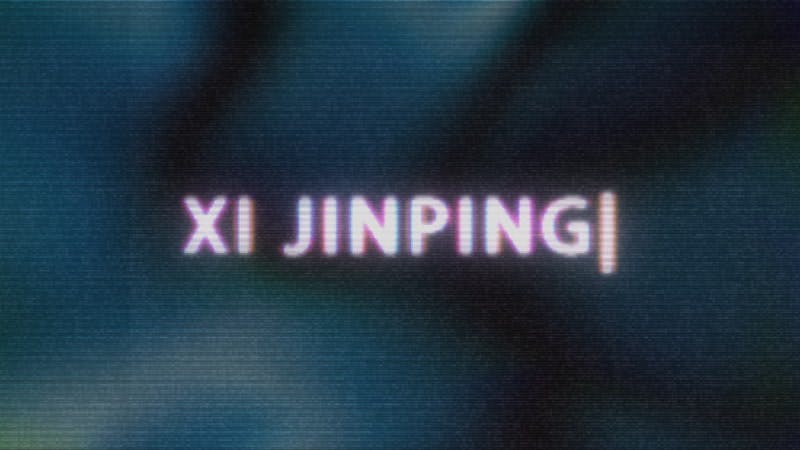 Typing, Xi Jinping, Screen, Animation by Yuval Aloni – Stock Footage ...