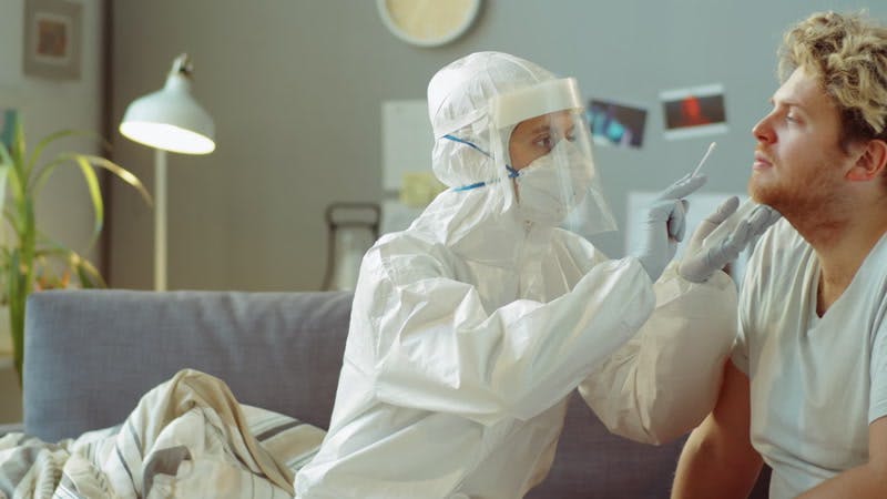 Covid-19, Man, Sick, Doctor by AnnaStills – Stock Footage | Artlist