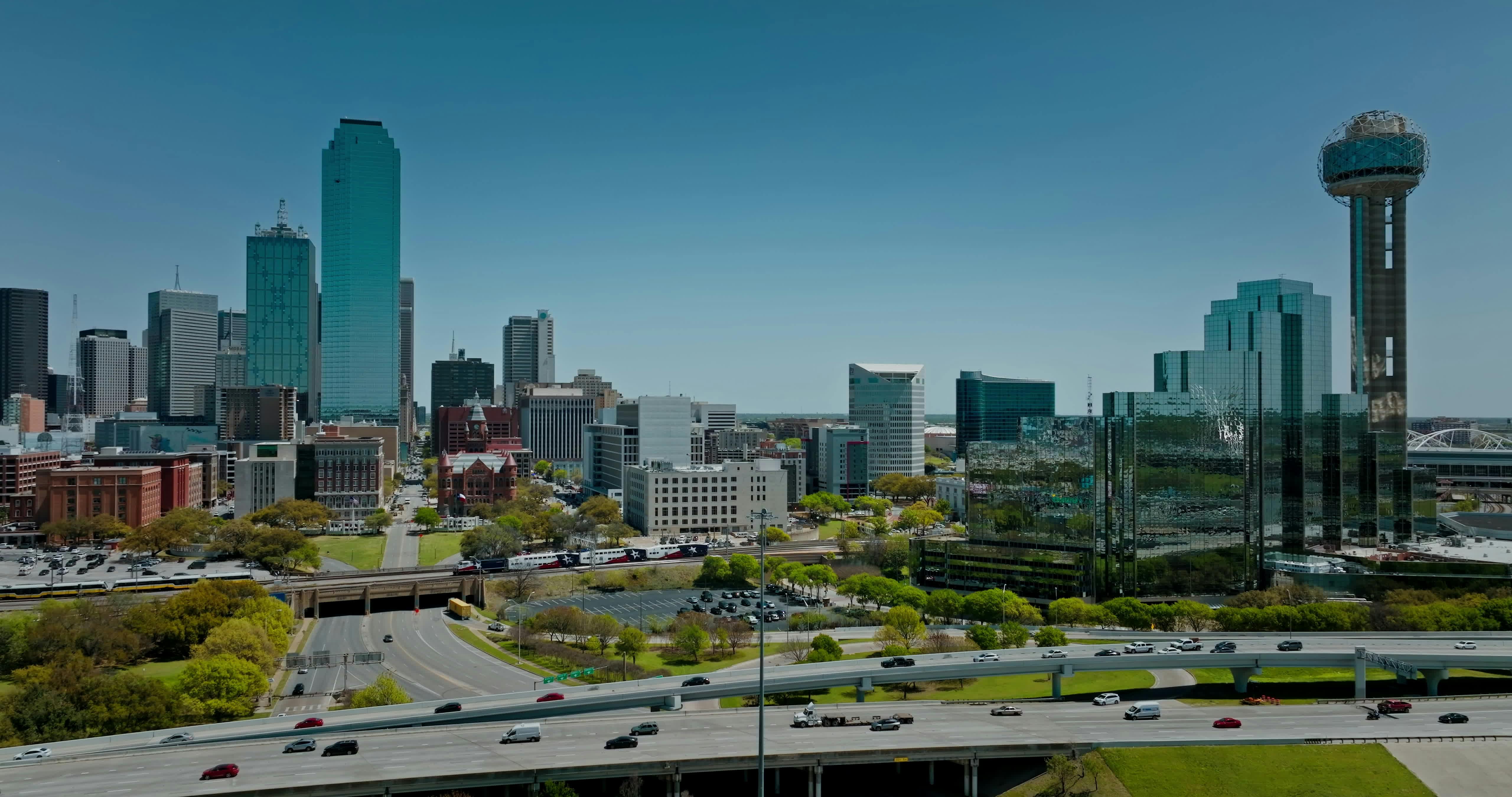 Discover downtown-dallas-aerials, a story-driven footage | Artlist