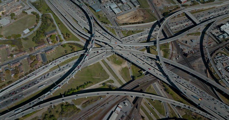 Highway, Traffic, Texas, Dallas by Denys Hrishyn – Stock Footage | Artlist